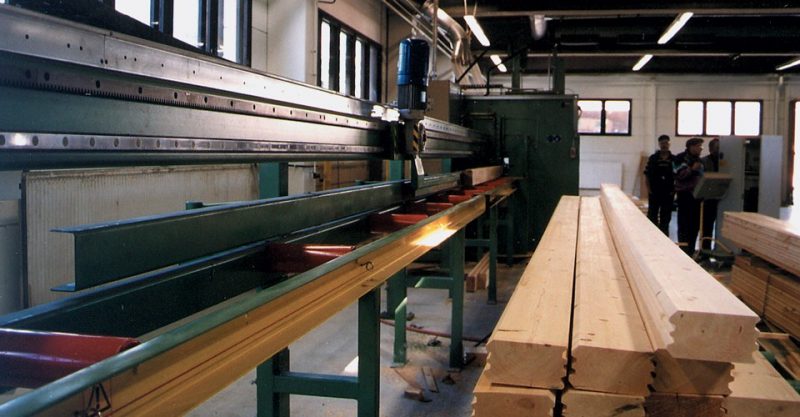 Log processing machinery – Passimo